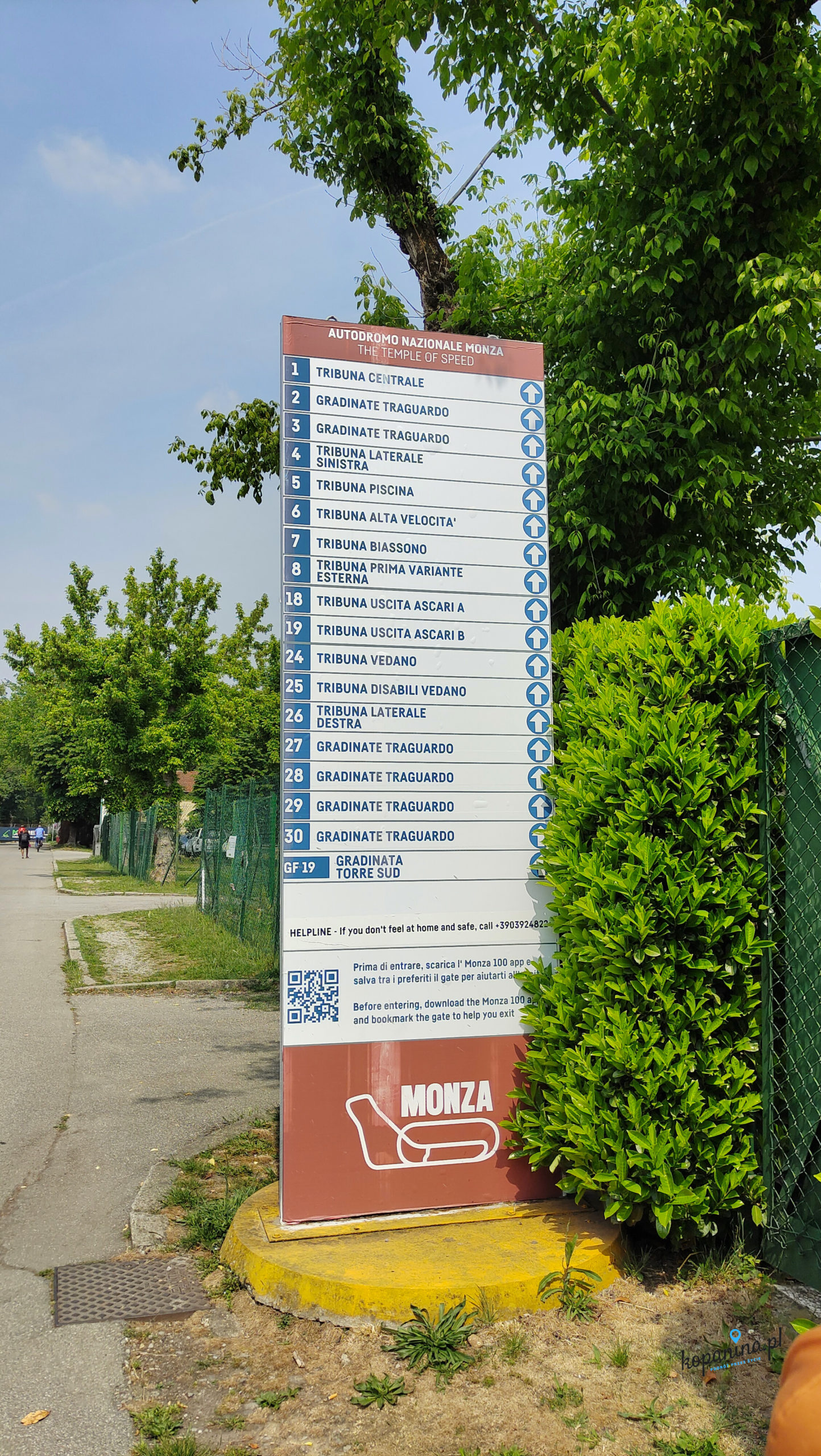 - Tor Monza (Autodromo Nazionale di Monza) we Włoszech - świątynia ...