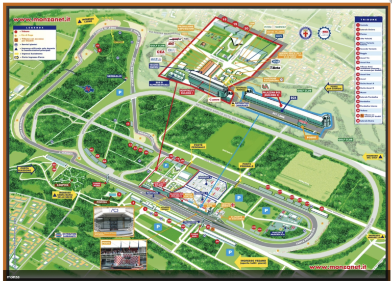 - Tor Monza (Autodromo Nazionale di Monza) we Włoszech - świątynia ...